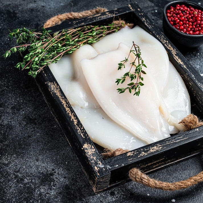 Frozen Squid Tubes (1kg) – Joes Fresh Poultry